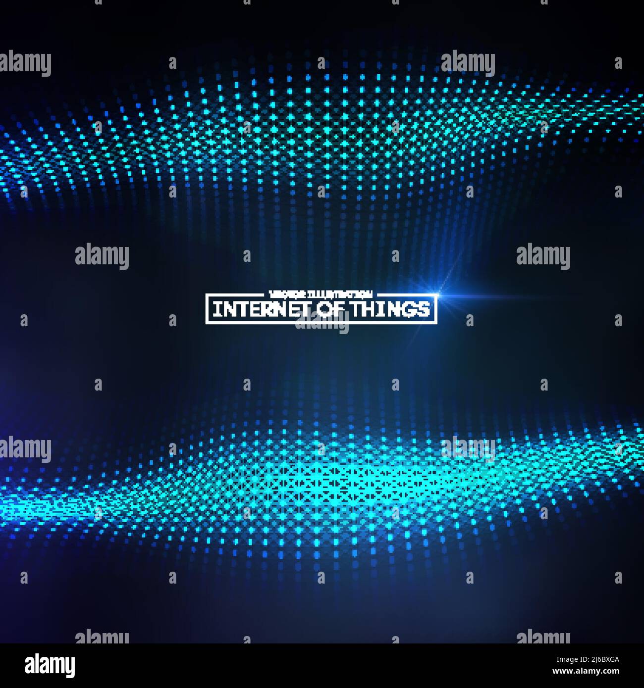 Internet of things background. Iot technology background Stock Vector ...