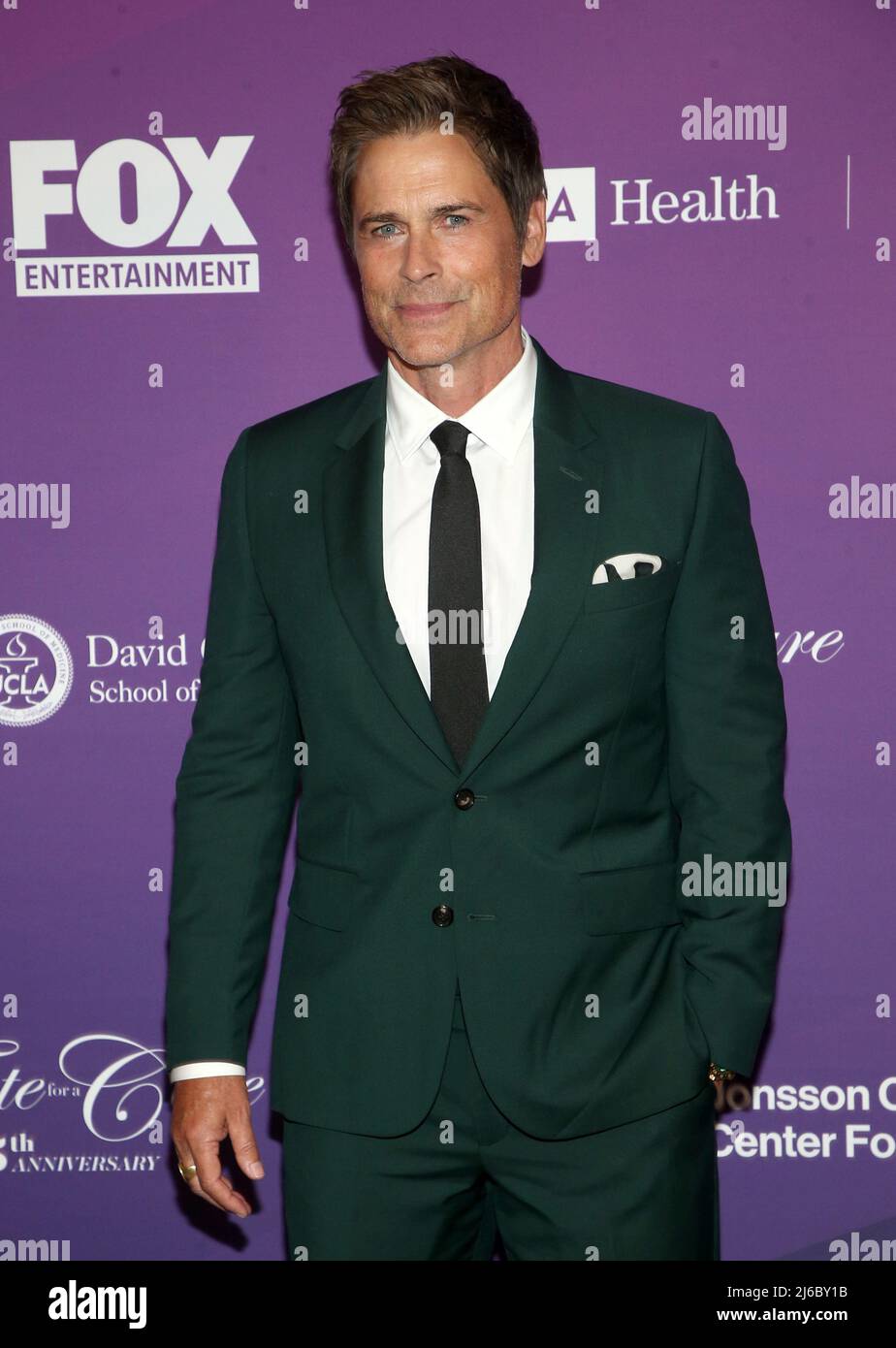 CENTURY CITY, CA - APRIL 29: Rob Lowe, at the Taste for a Cure 25th ...