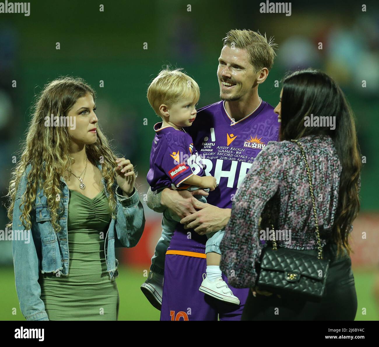 30th April 2022; HBF Park, Perth, Western Australia, Australia; A ...