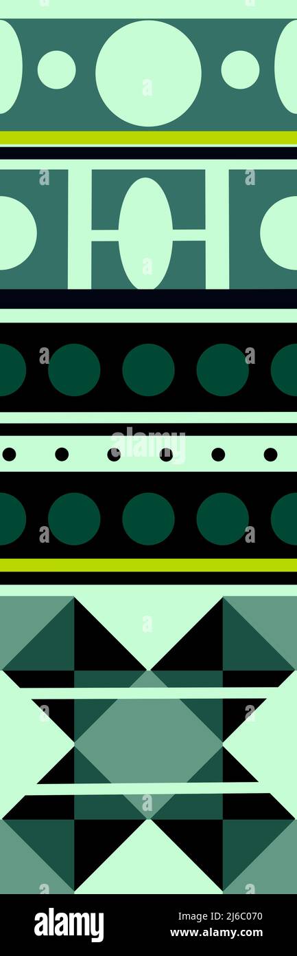 Abstract seamless geometric ethnic pattern for packaging and gifts and ...