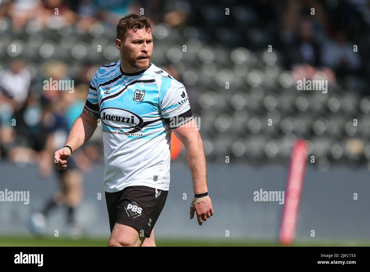 Scott Taylor #30 of Hull FC during pre-game warm up Stock Photo - Alamy