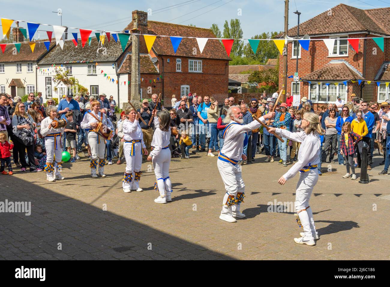 Downton, Salisbury, Wiltshire, UK, 30th April 2022. Downton Cuckoo Fair ...