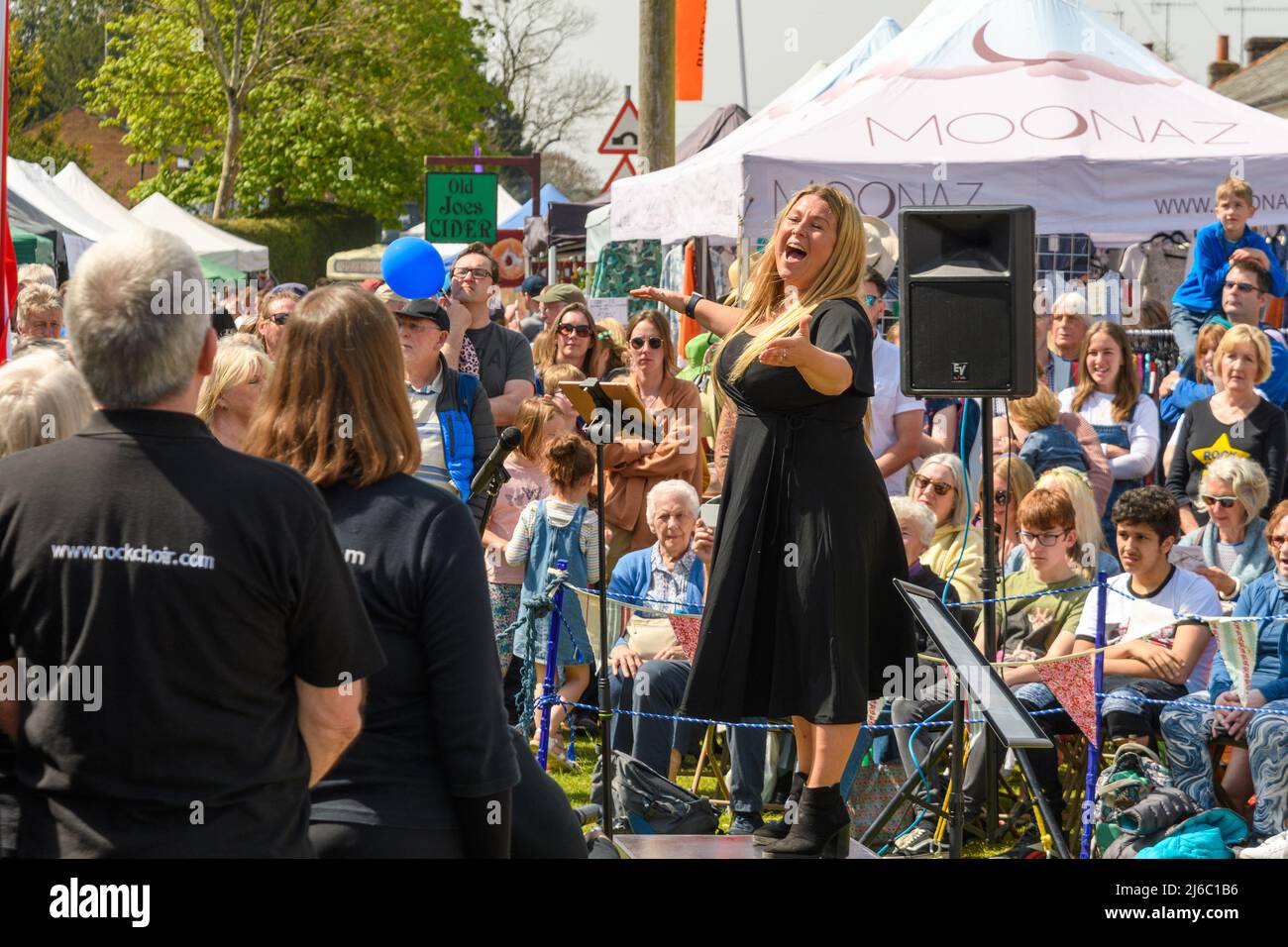 Downton, Salisbury, Wiltshire, UK, 30th April 2022. Downton Cuckoo Fair ...