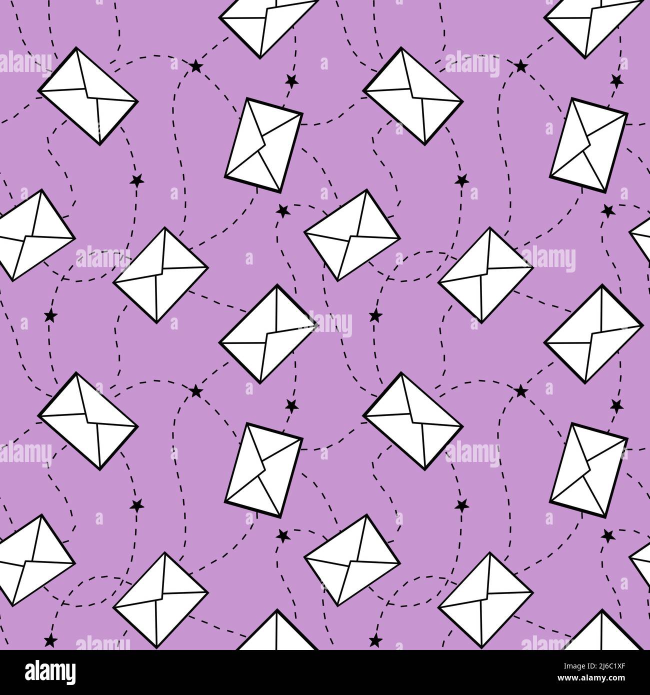 Seamless letters pattern for textiles and packaging and gifts and cards ...