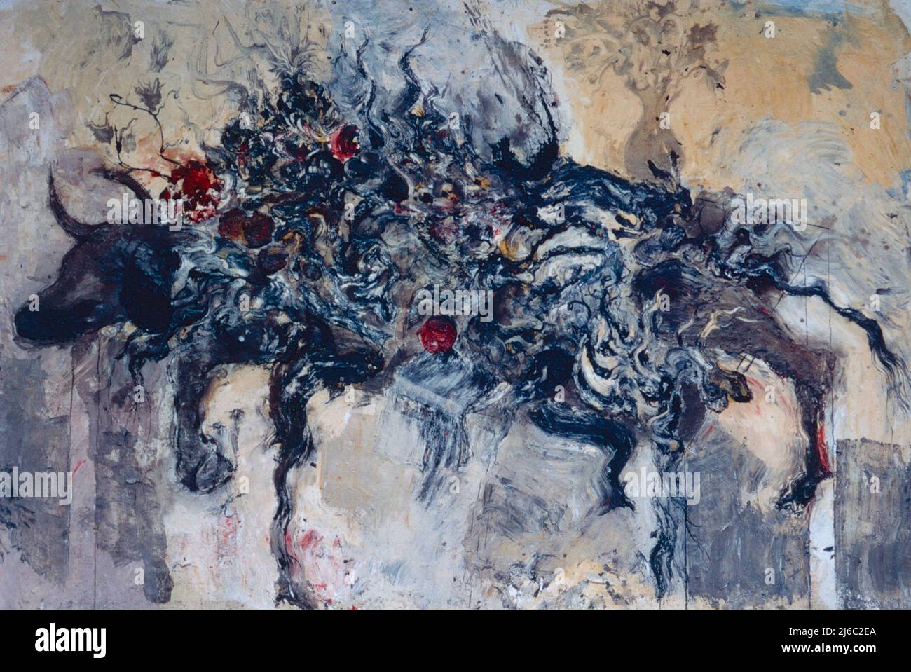 Gran Animal Europeu, artwork by Spanish painter Miquel Barcelo, 1991 ...