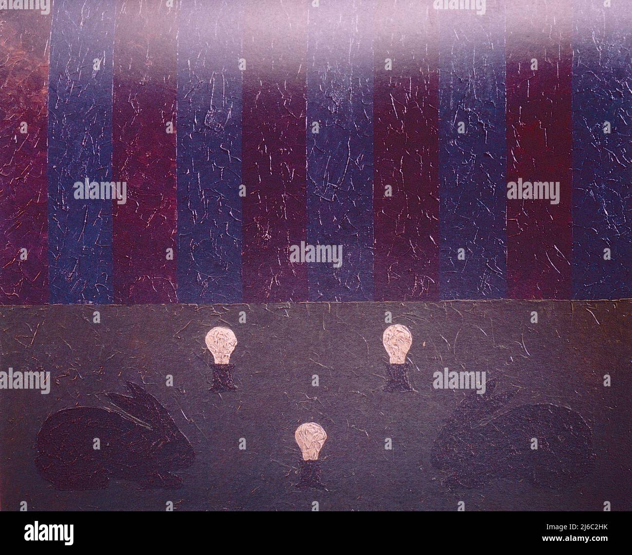 Artwork by Russian artist Walkow, 1984 Stock Photo - Alamy