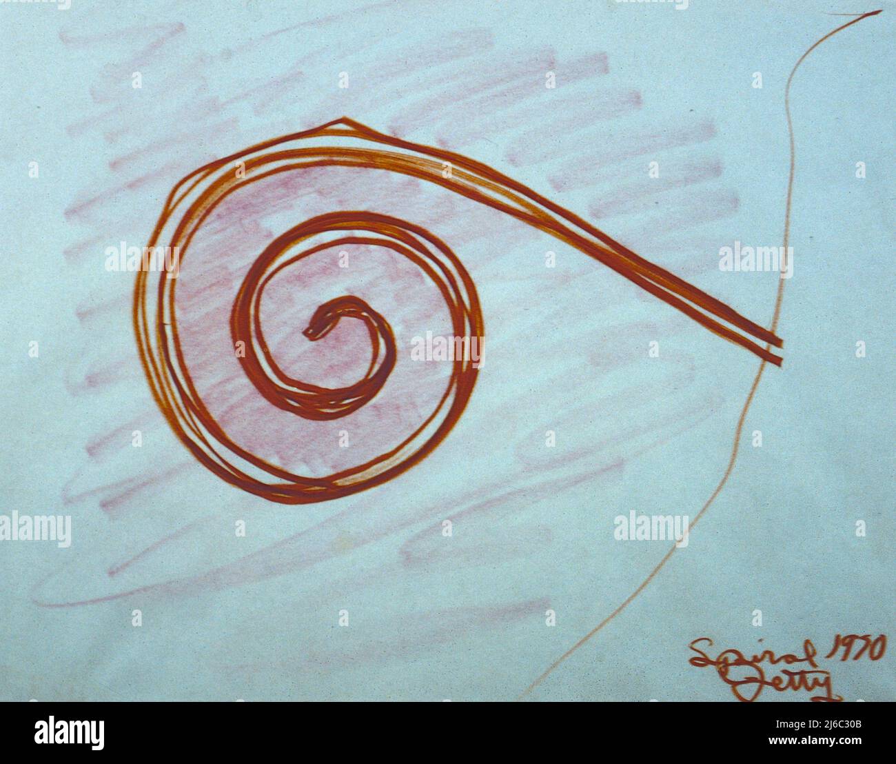 Robert smithson spiral hi-res stock photography and images - Alamy