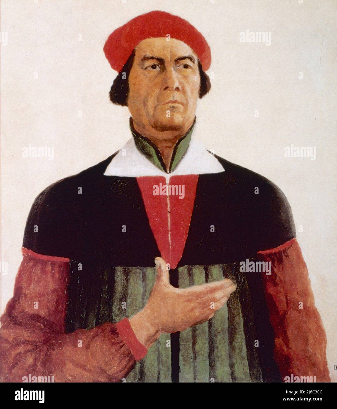 Self-portrait, Artwork by Ukrainian artist Kazimir Malevich, 1910s ...