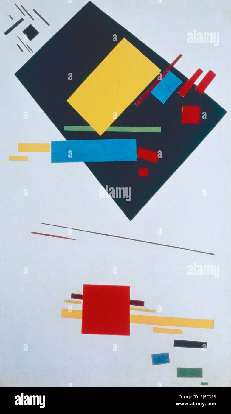 Kazimir malevich suprematism hi-res stock photography and images - Alamy