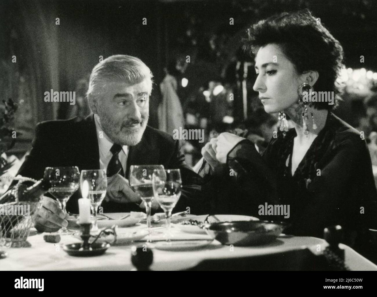 German actors Mario Adorf and Renan Demirkan in the TV series Der ...