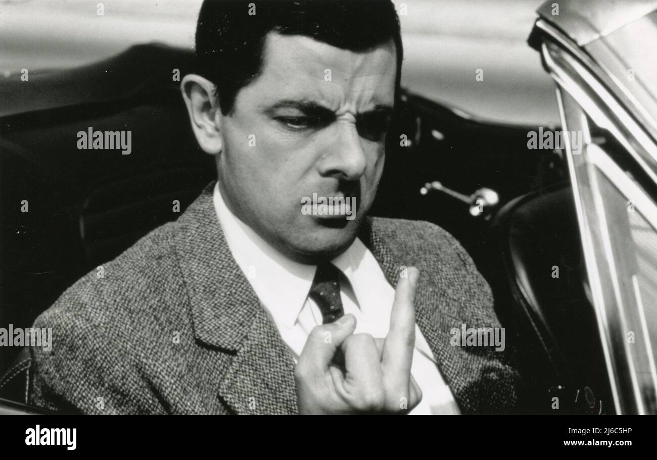 Rowan atkinson 1997 hi-res stock photography and images - Alamy