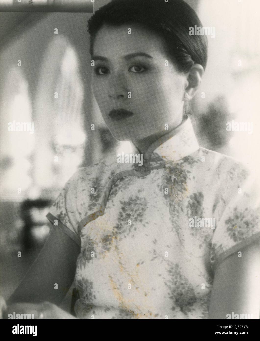 Chinese actress Cora Miao in the movie Love in a Fallen City, HongKong ...