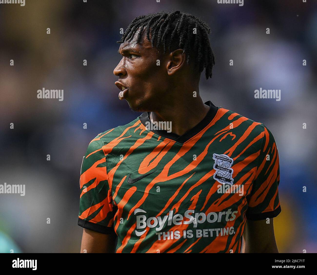 Nico Gordon #50 of Birmingham City during the game Stock Photo - Alamy