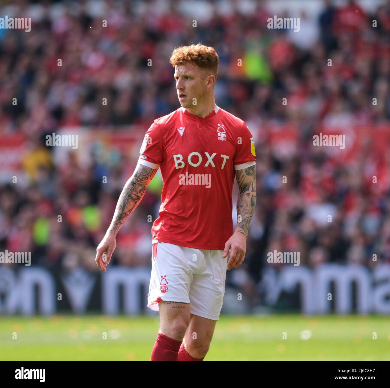 Jack Colback (8 forest ) During the EFL Champioinship game between ...