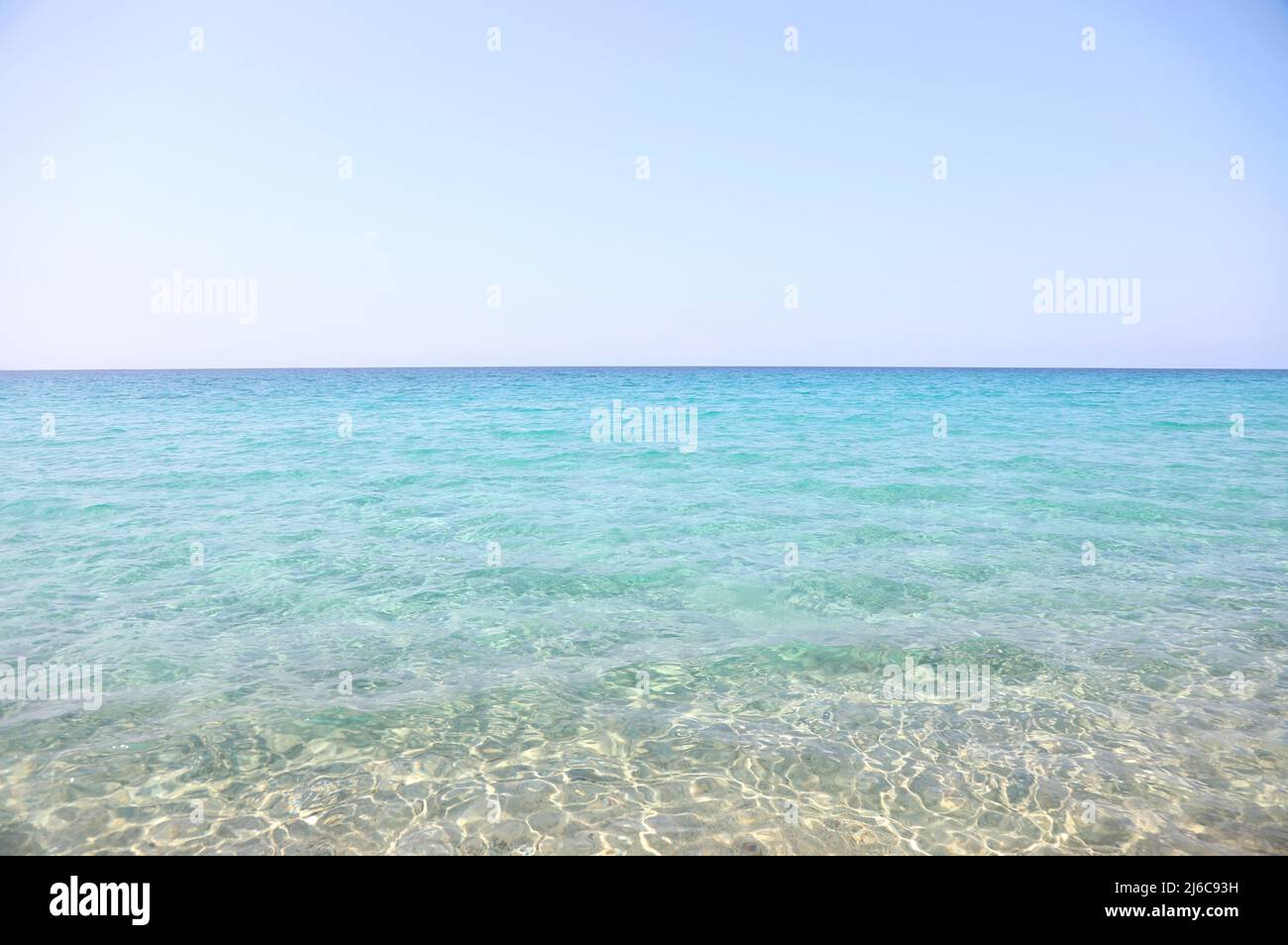 Perfect marine background with the clean water of the blue sea without ...