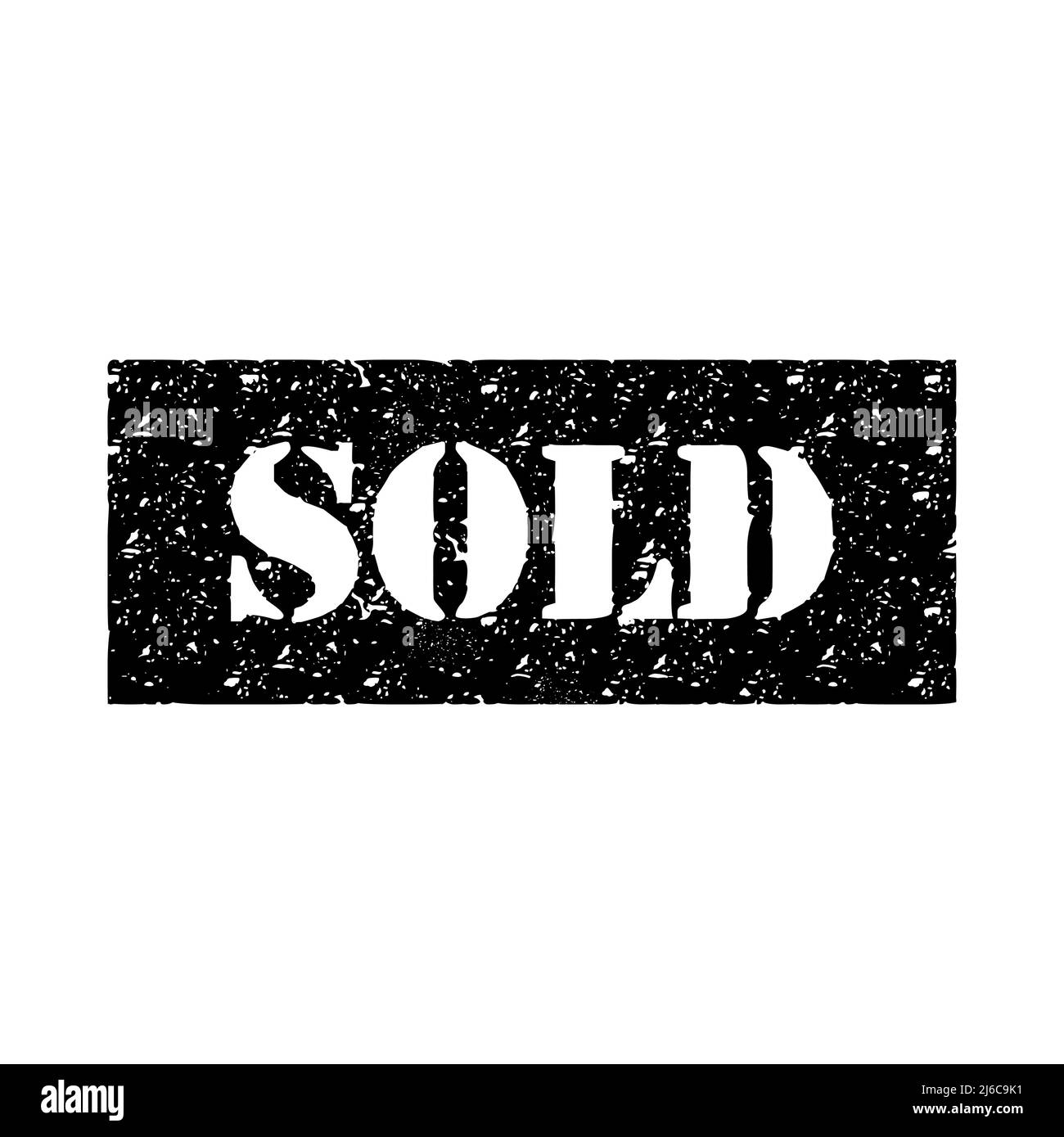 Sold symbol Black and White Stock Photos & Images - Alamy