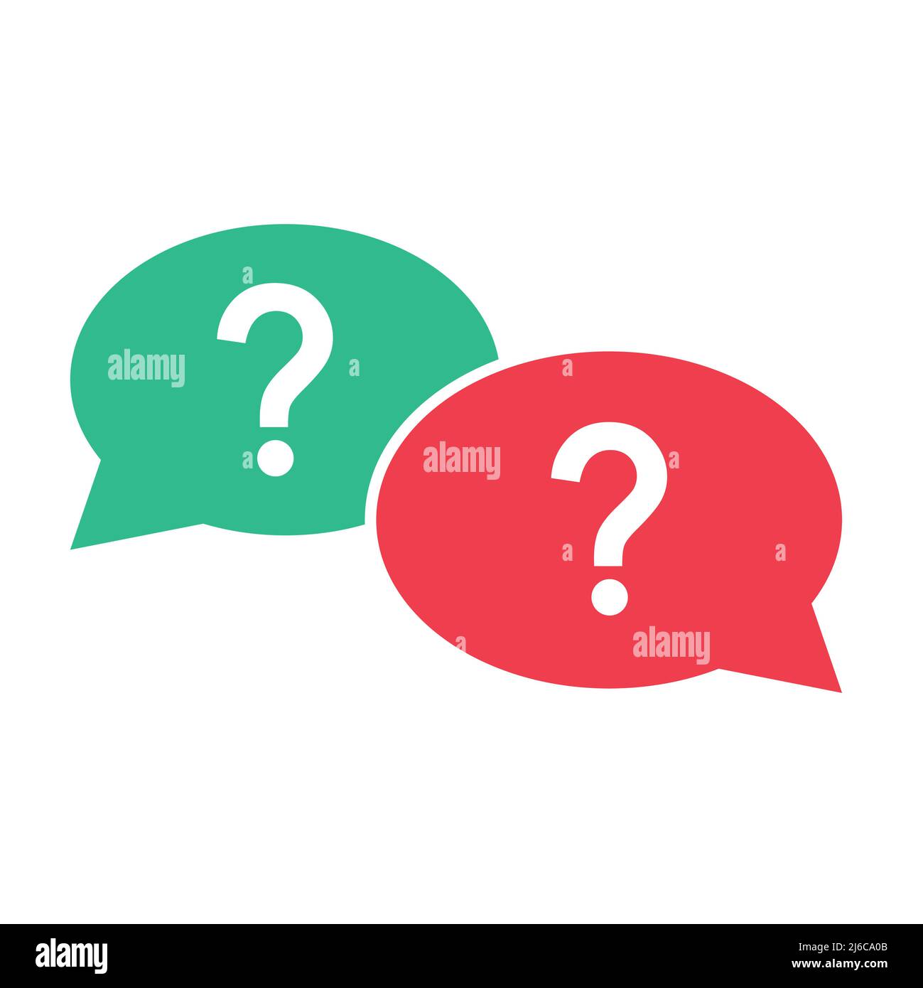 Question icon mark, help or ask bubble graphic symbol, web faq vector ...