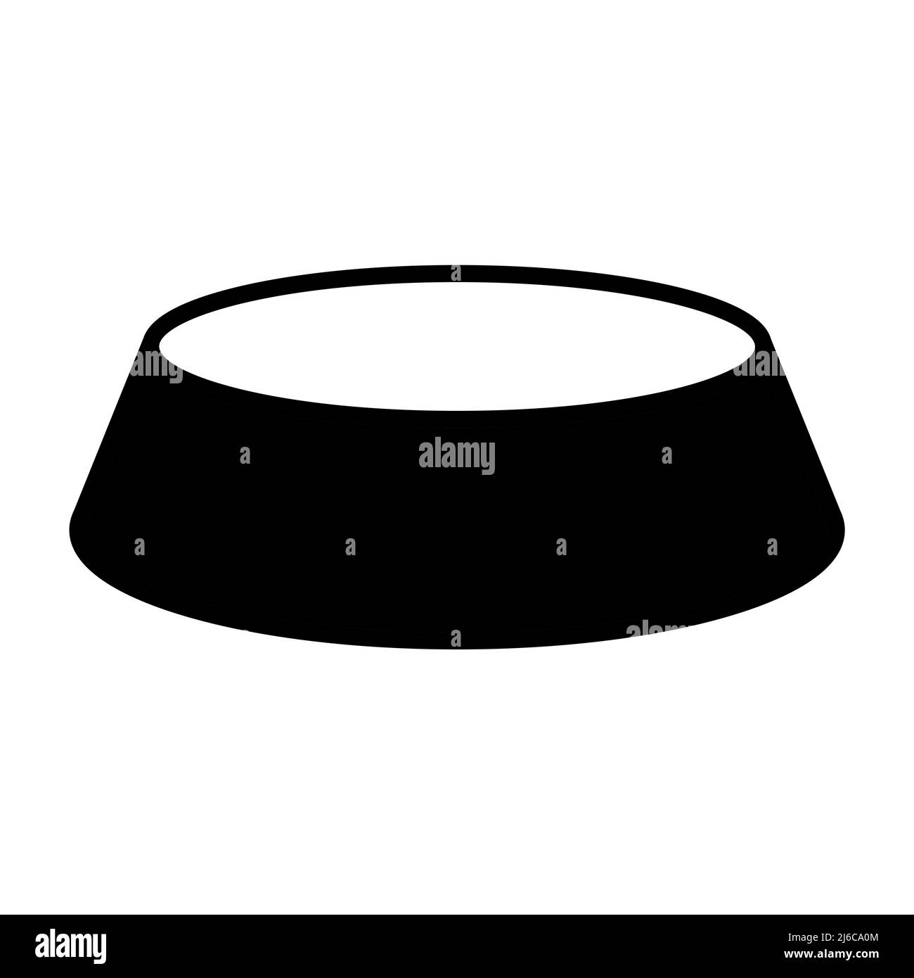 Bowl icon, food sign isolated on background, vector illustration, meal ...