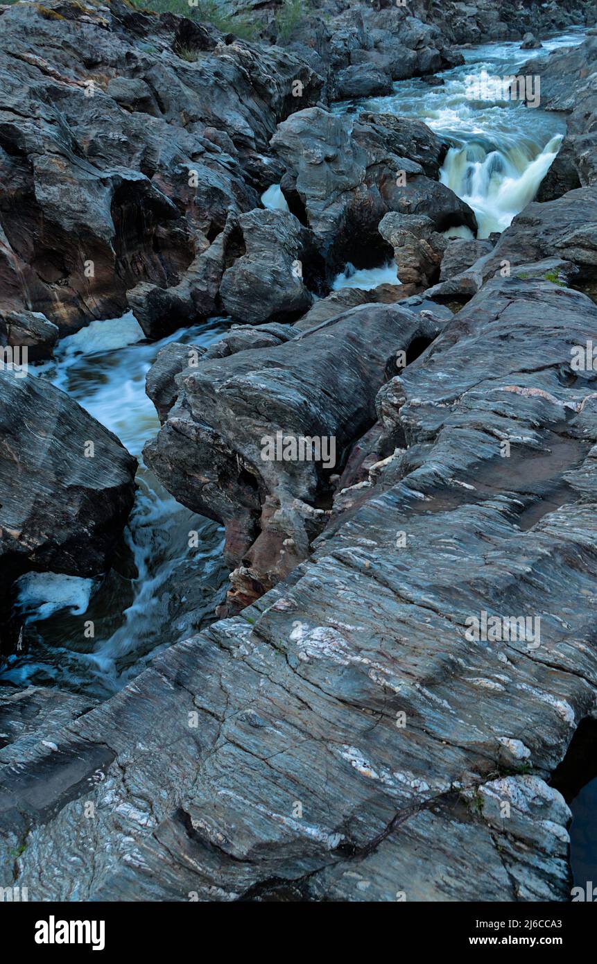 Pulo do Lobo Valley and Guadiana River, site of the famous waterfall in ...