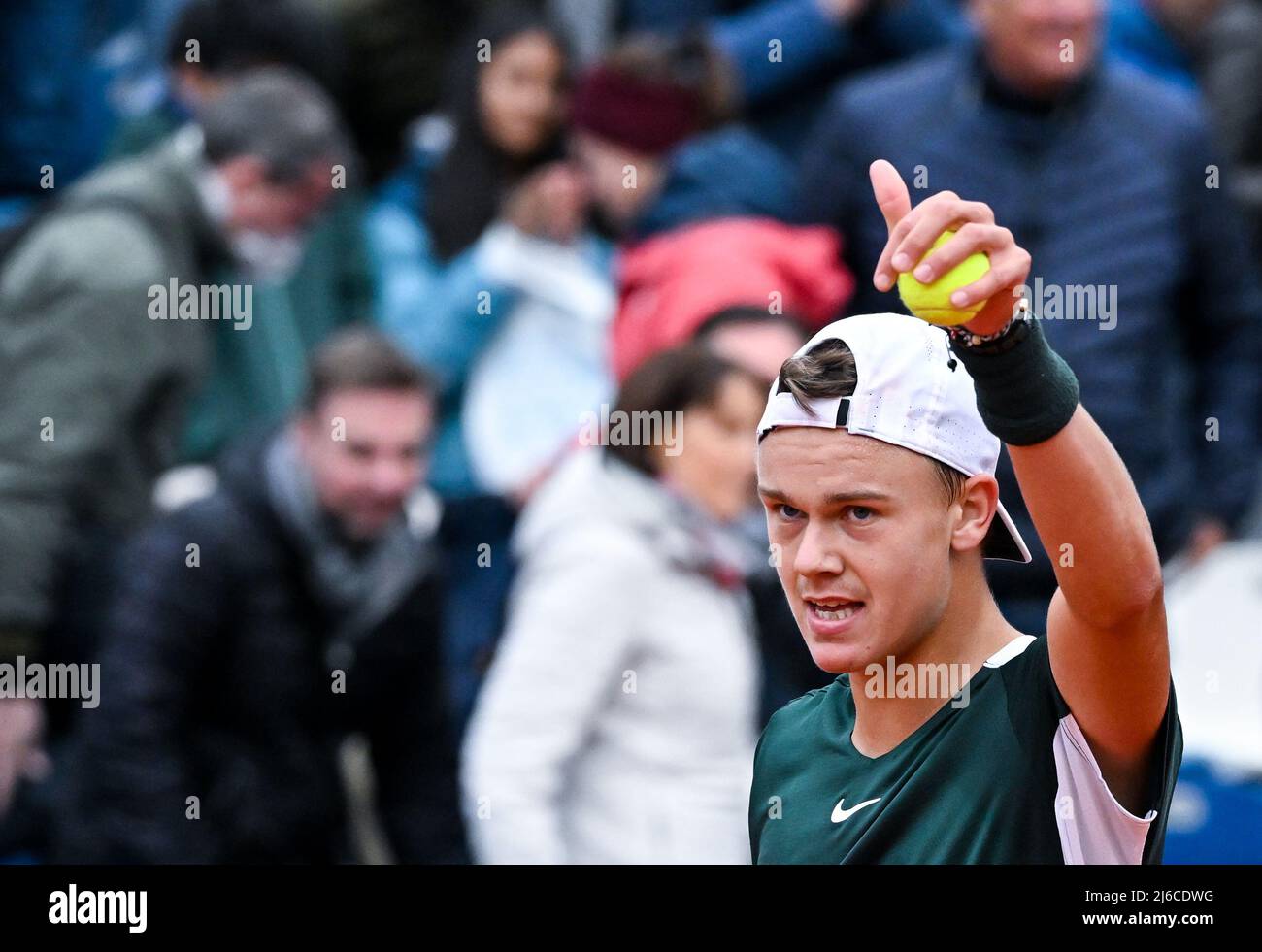 30 April 2022, Bavaria, Munich: Tennis: ATP Tour - Munich, Singles, Men ...