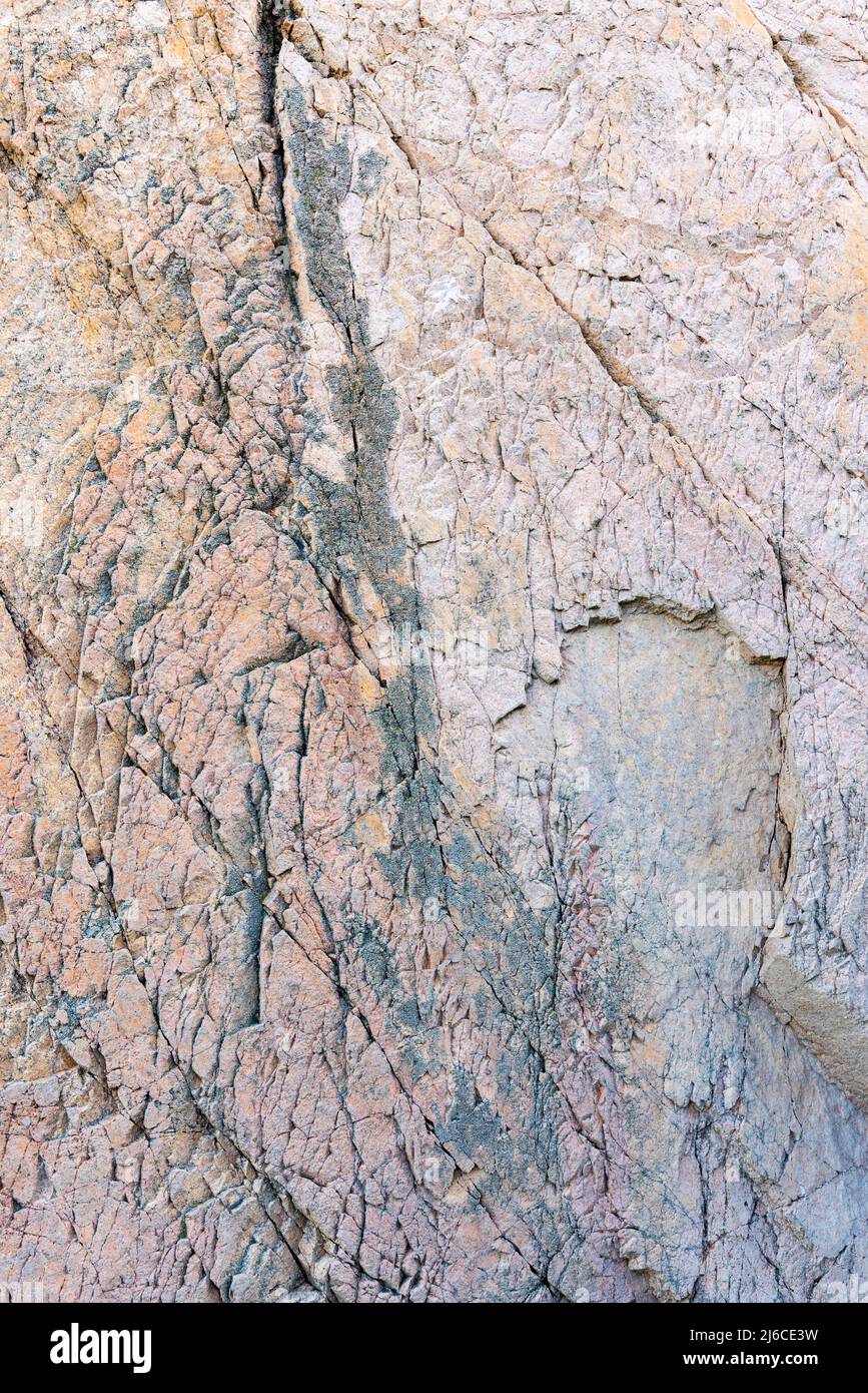 Light stone rocky background with abstract texture ancient wall in ...
