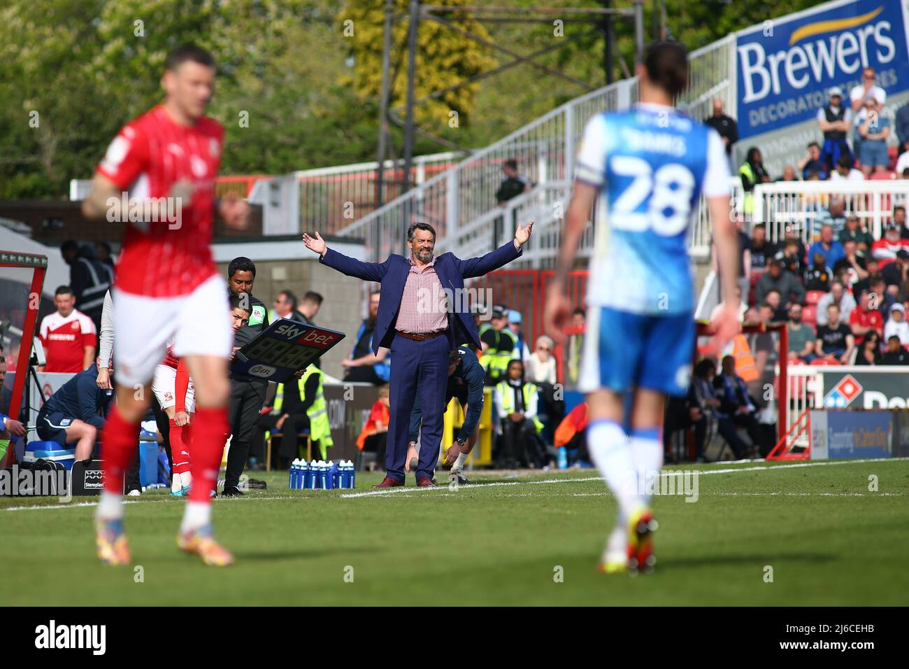 Barrow afc phil brown hi-res stock photography and images - Alamy