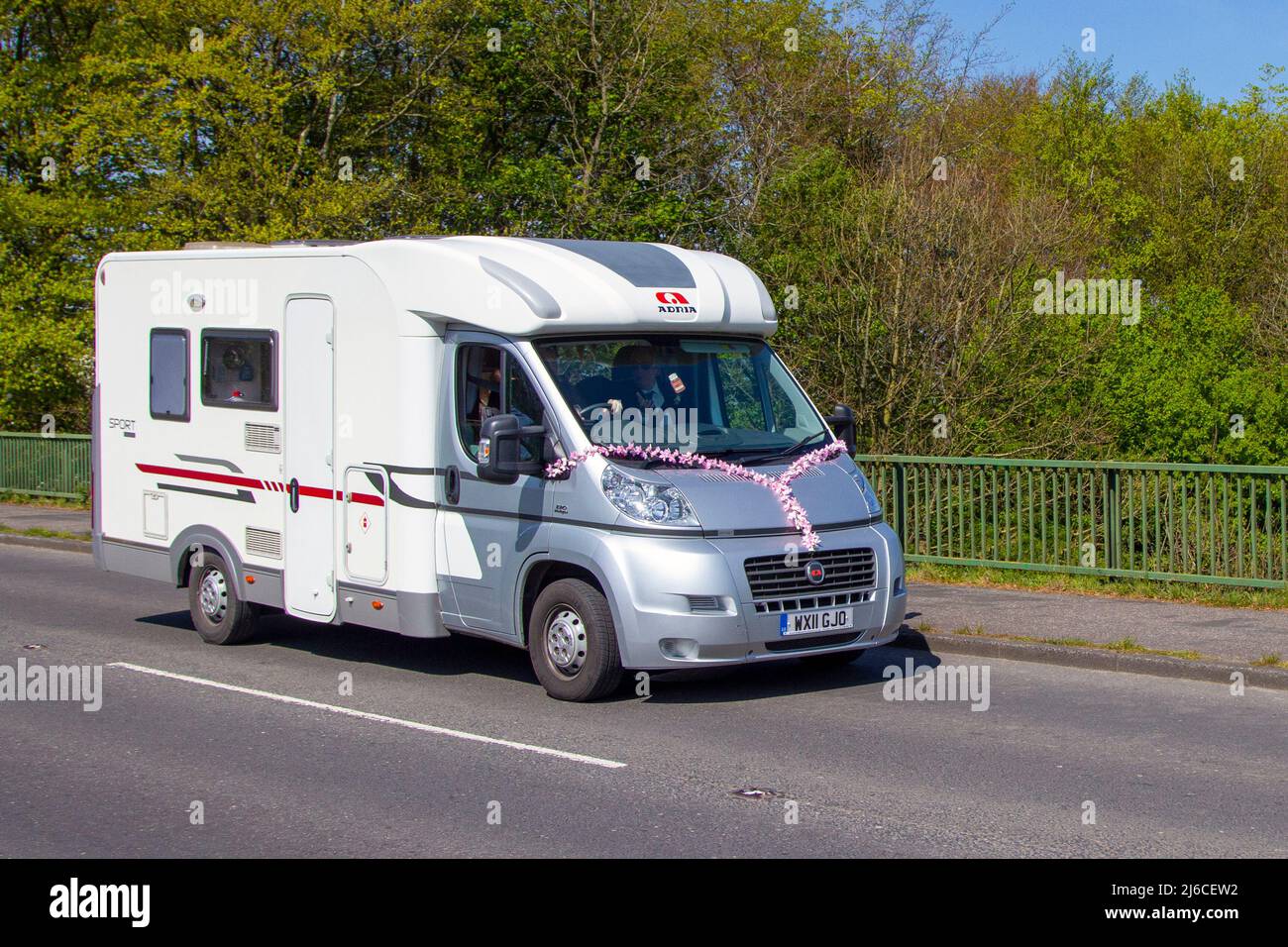 2011 Fiat Ducato 2300cc Diesel motorhome 6 berth model Adria coral ...