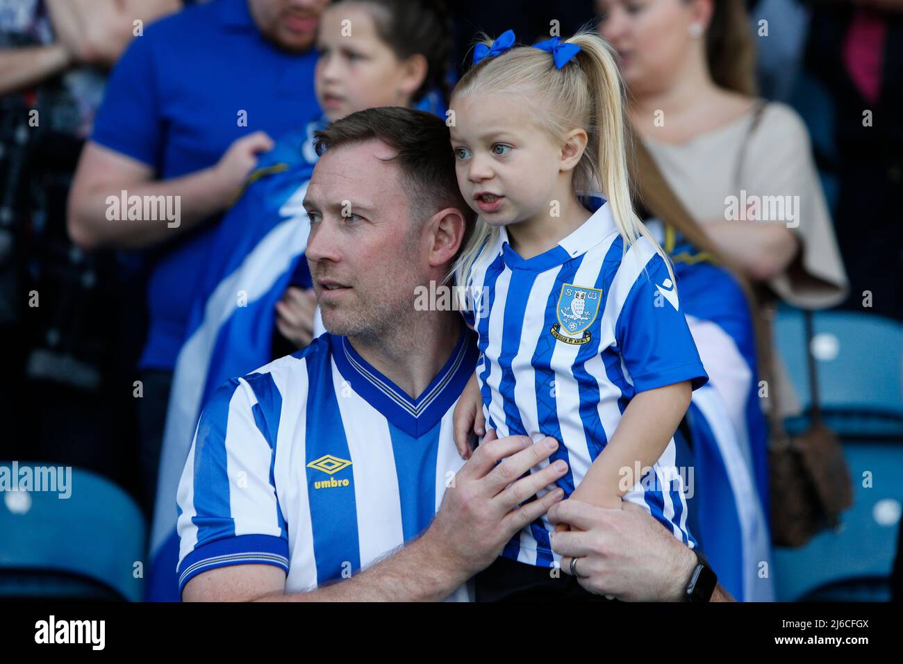 Fans of Sheffield Wednesday Stock Photo - Alamy