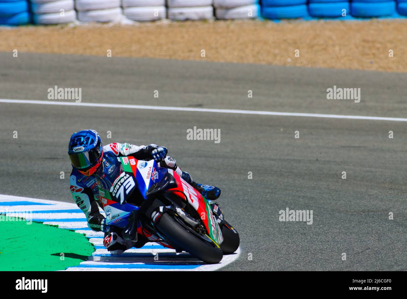 Motogp world championship finish line hi-res stock photography and ...