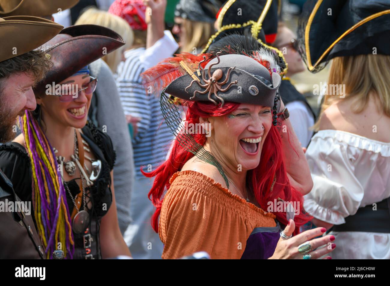 Brixham, UK. Saturday 30 April 2022. Thousands flocked to the Brixham ...
