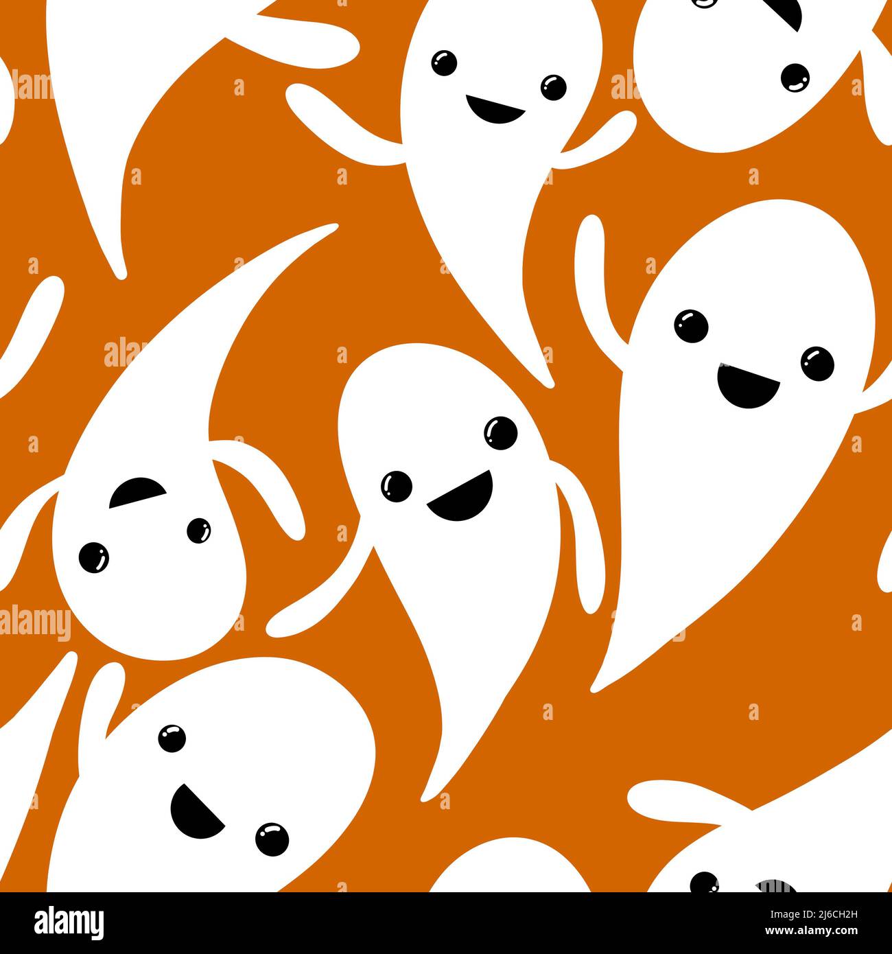 Halloween seamless ghost pattern for wallpaper and packaging and gifts ...