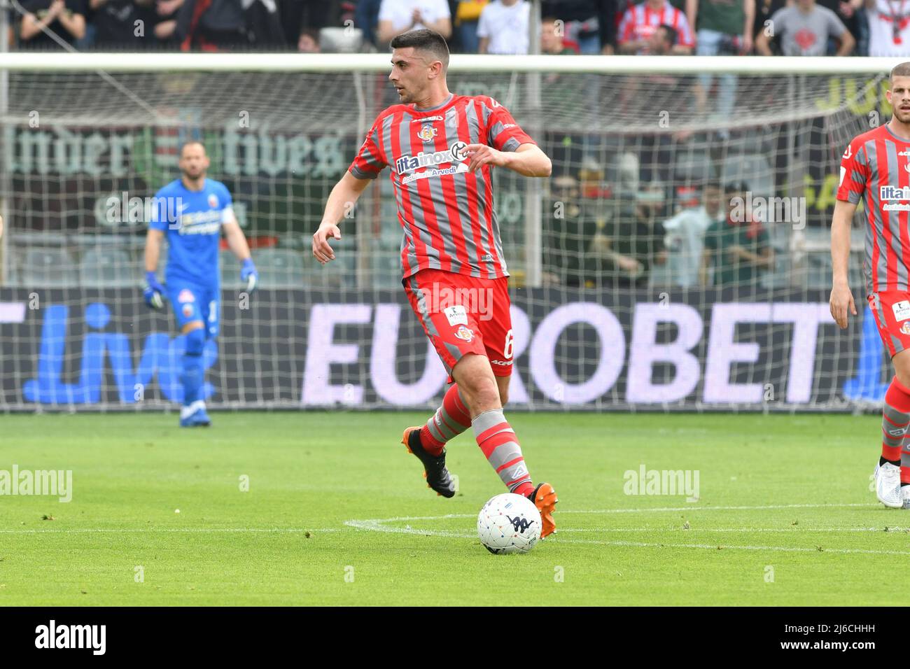 Stadio Giovanni Zini, Cremona, Italy, April 30, 2022, Luca Ravanelli ...