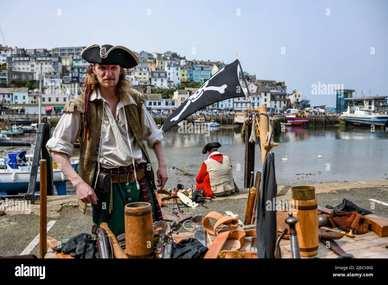 Brixham, UK. Saturday 30 April 2022. Thousands flocked to the Brixham ...