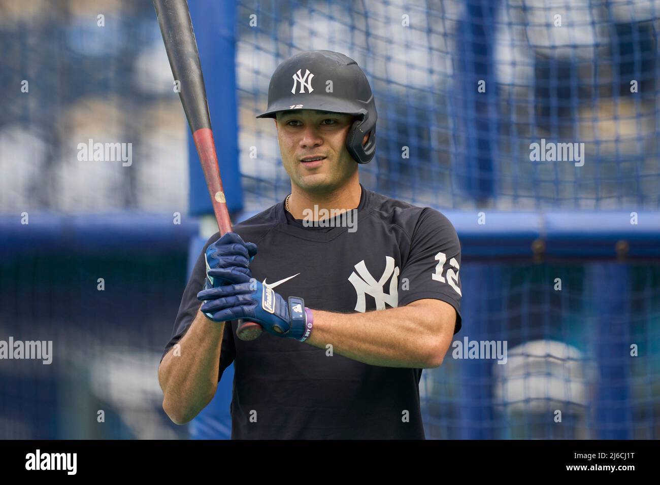 April 29 20261: New York shortstop Isiah Kiner Falefa (41) during ...
