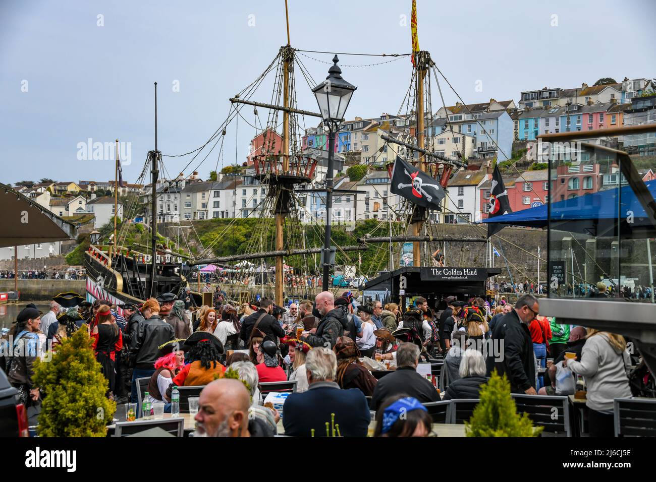 Brixham, UK. Saturday 30 April 2022. Thousands flocked to the Brixham ...