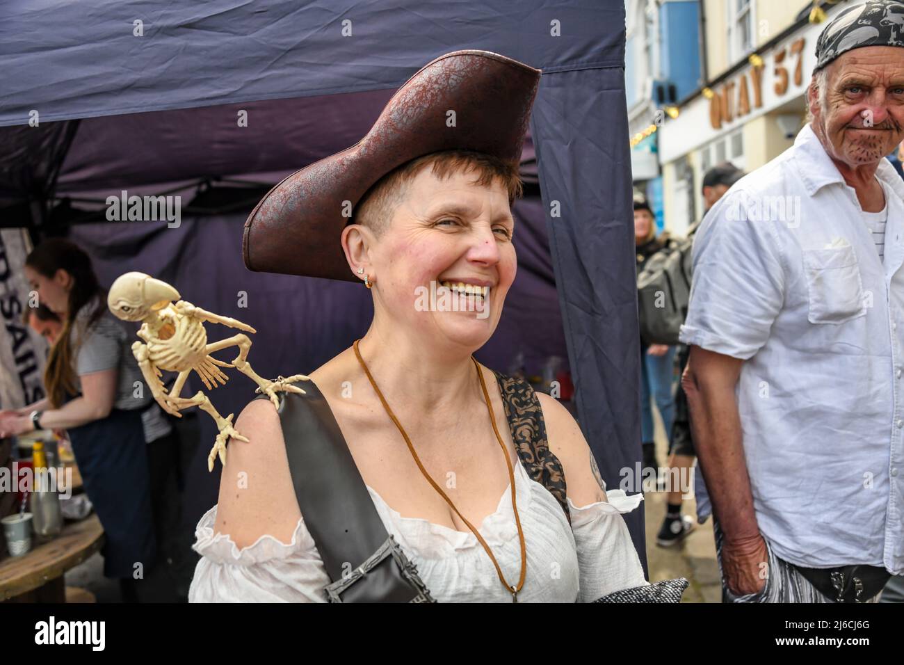 Brixham, UK. Saturday 30 April 2022. Thousands flocked to the Brixham ...