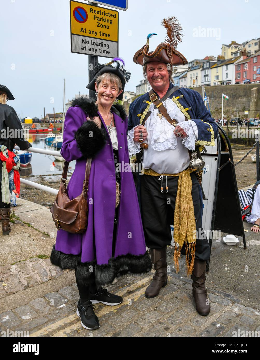 Brixham, UK. Saturday 30 April 2022. Thousands flocked to the Brixham ...