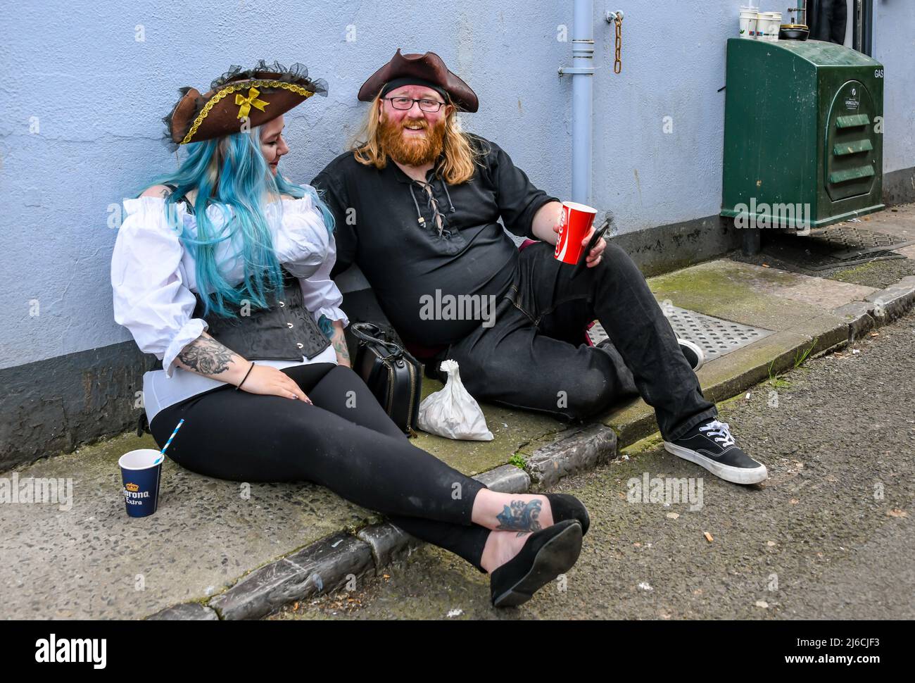 Brixham, UK. Saturday 30 April 2022. Thousands flocked to the Brixham ...