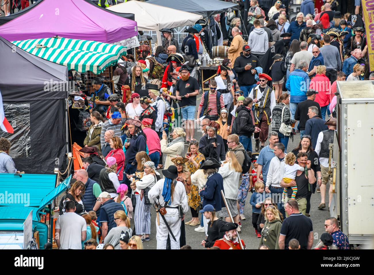 Brixham, UK. Saturday 30 April 2022. Thousands flocked to the Brixham ...