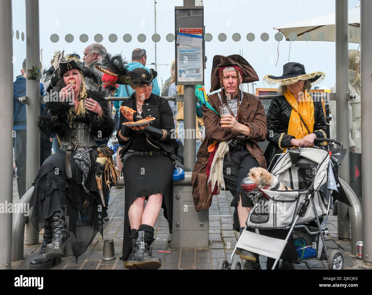 Brixham, UK. Saturday 30 April 2022. Thousands flocked to the Brixham ...