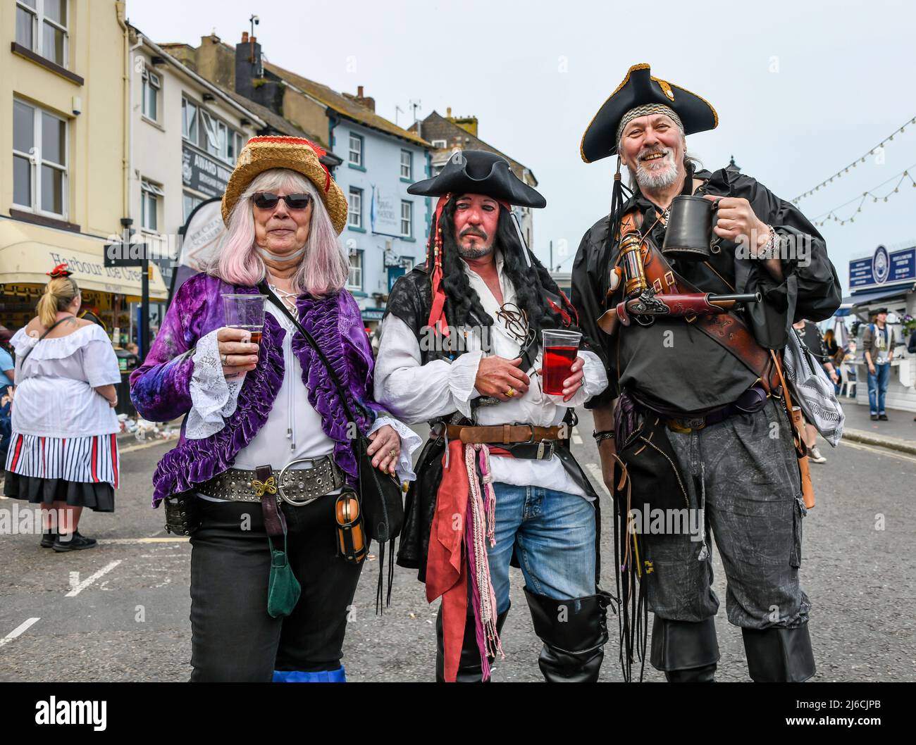 Brixham, UK. Saturday 30 April 2022. Thousands flocked to the Brixham ...