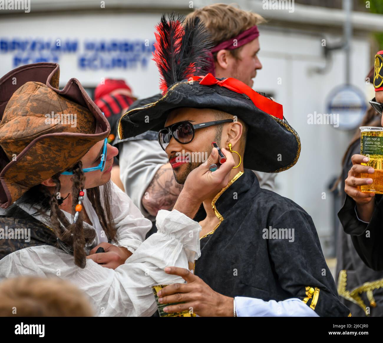Brixham, UK. Saturday 30 April 2022. Thousands flocked to the Brixham ...