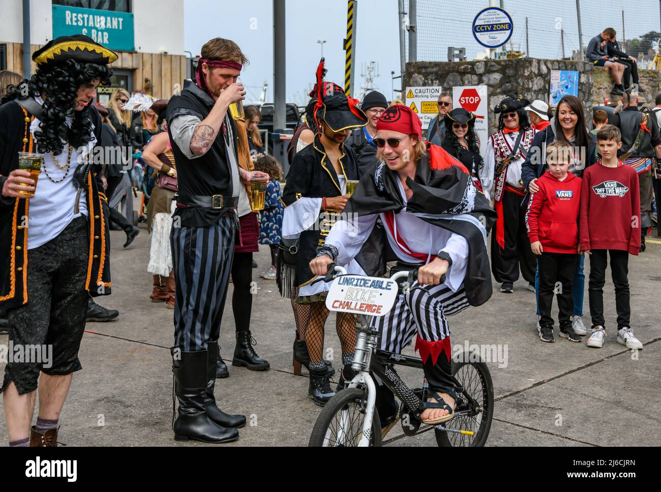 Brixham, UK. Saturday 30 April 2022. Thousands flocked to the Brixham ...