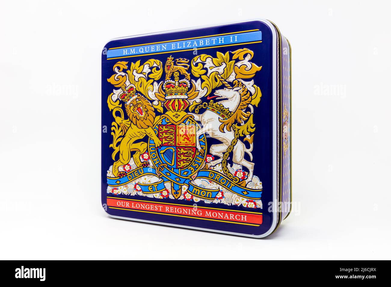 The Royal Collection Longest Reigning Monarch Chocolate Biscuit Tin ...