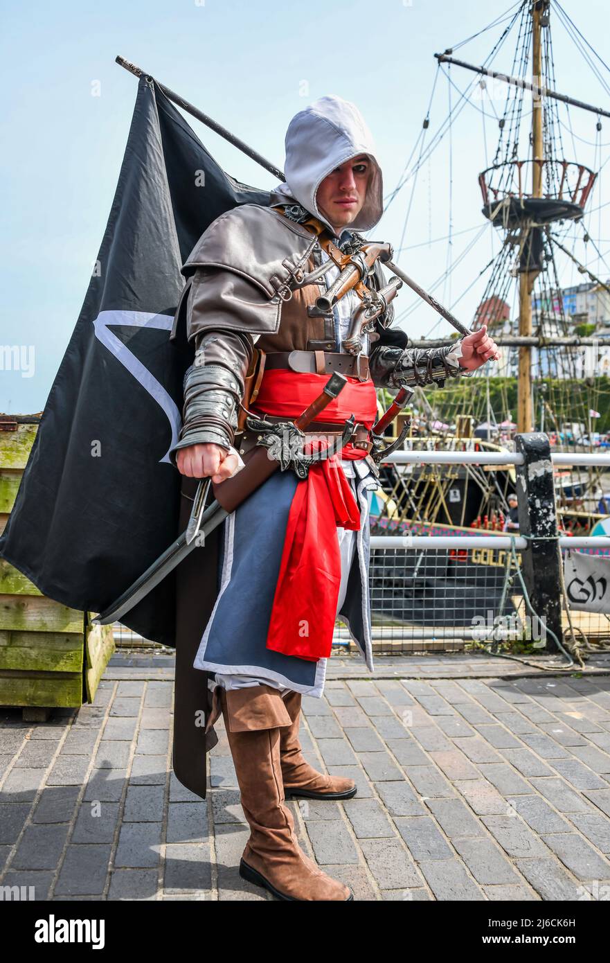 Brixham, UK. Saturday 30 April 2022. Thousands flocked to the Brixham ...