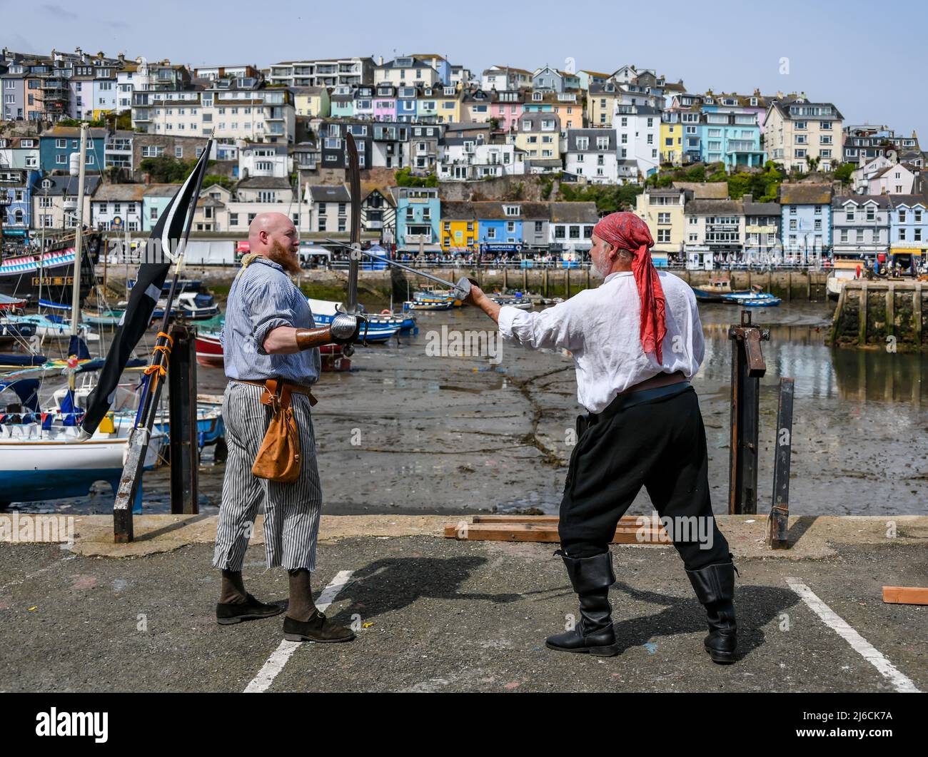 Brixham, UK. Saturday 30 April 2022. Thousands flocked to the Brixham ...