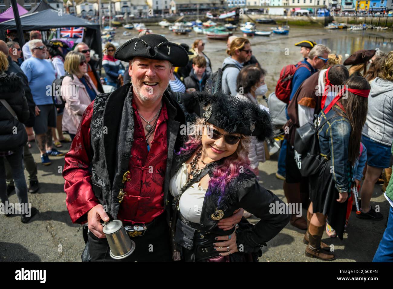 Brixham, UK. Saturday 30 April 2022. Thousands flocked to the Brixham ...