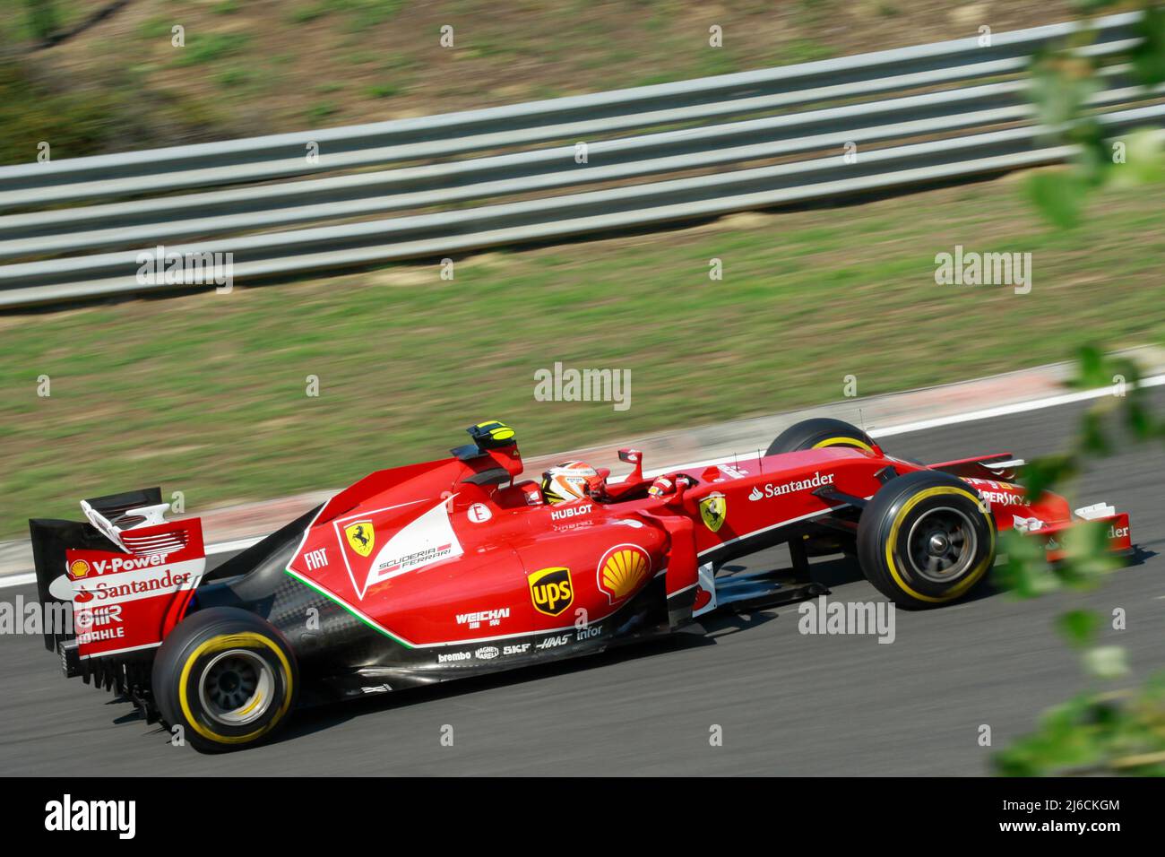 Formula 1 Hungarian Grand Prix 2014. Pictured Stock Photo - Alamy