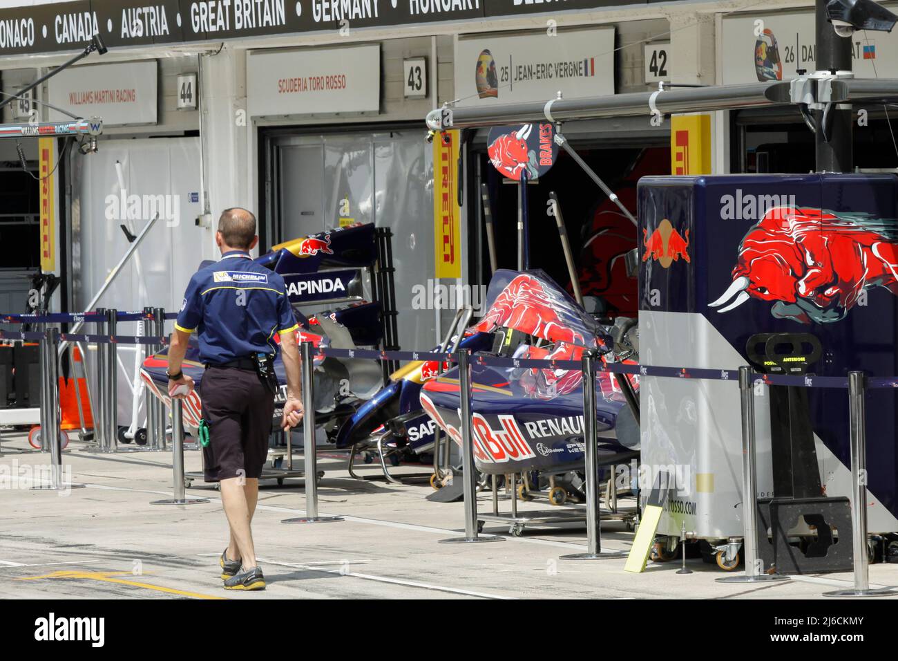 Formula 1 Hungarian Grand Prix 2014. Pictured Stock Photo - Alamy