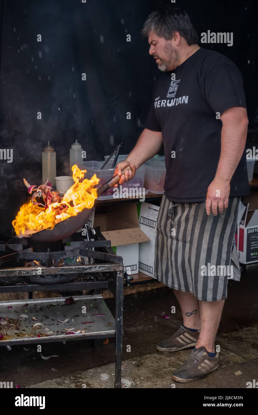 Paisley, Scotland, UK. 30th April, 2022. The Paisley Food & Drink ...